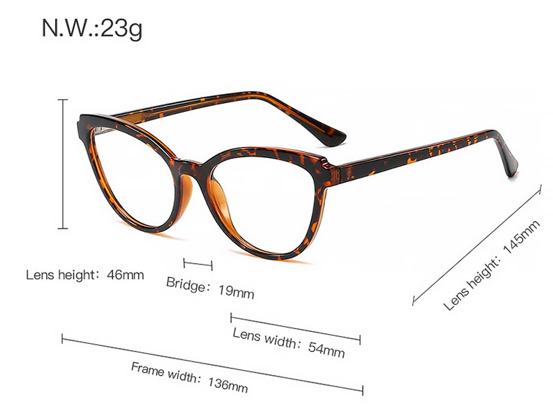 Kayla - Cat Eye Red Glasses For Women | Lensmart Online