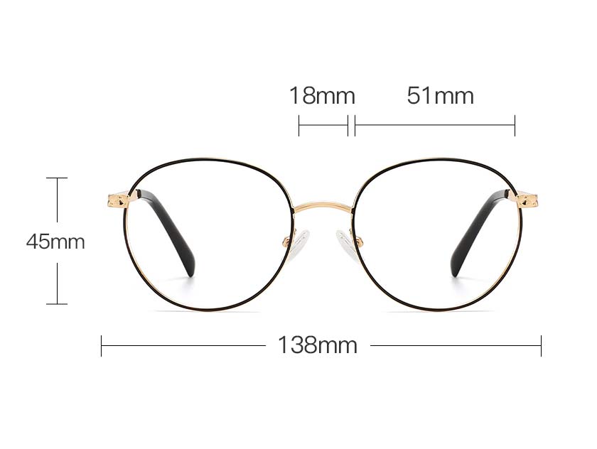 Flint Oval Gold Glasses For Men And Women Lensmart Online